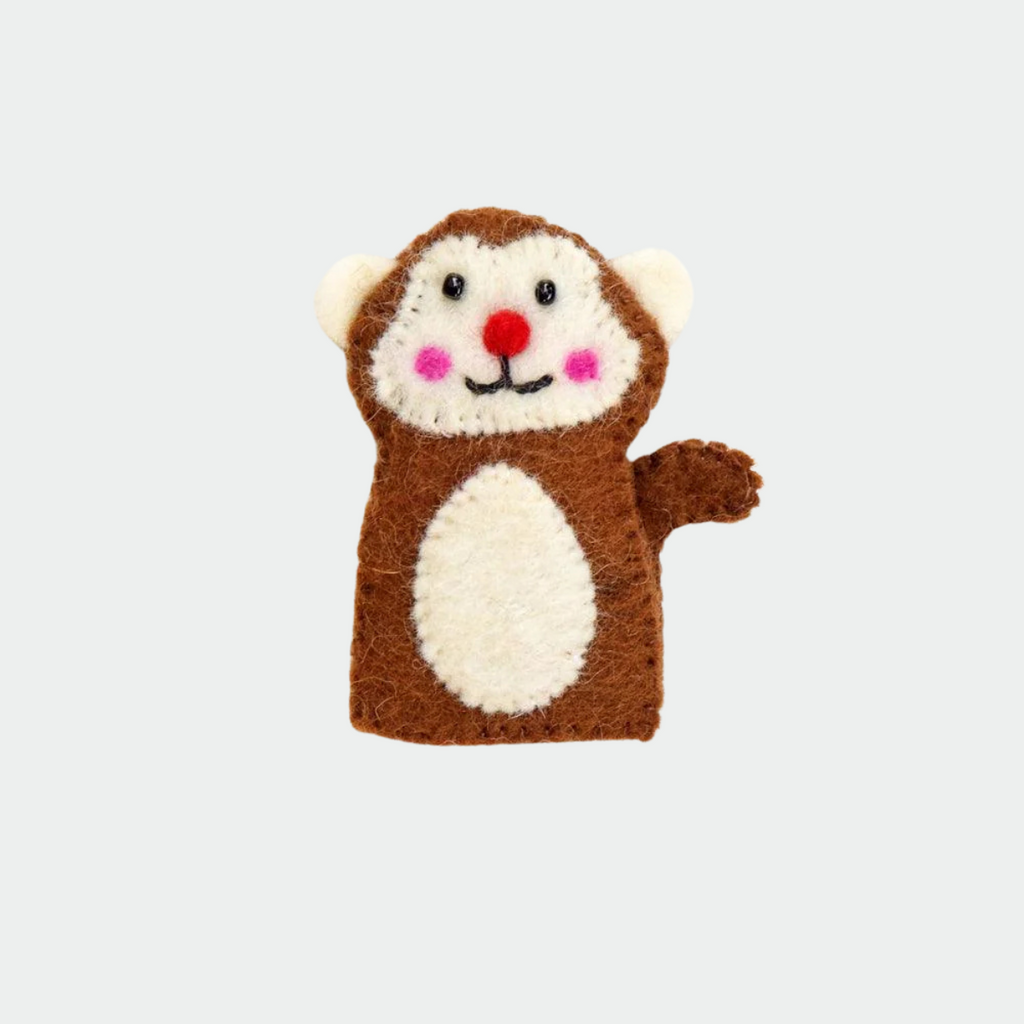 Monkey Finger Puppet – Sofia's Spot